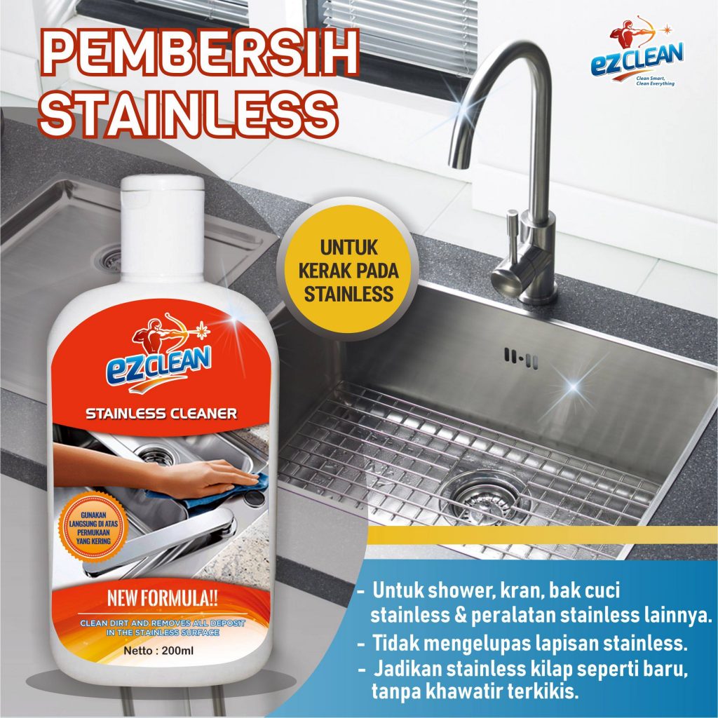 EZCLEAN STAINLESS CLEANER – EZCLEAN